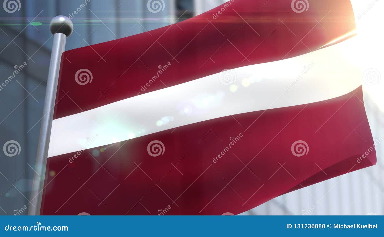 Waving Flag of Latvia Animation Stock Footage - Video of pride ...