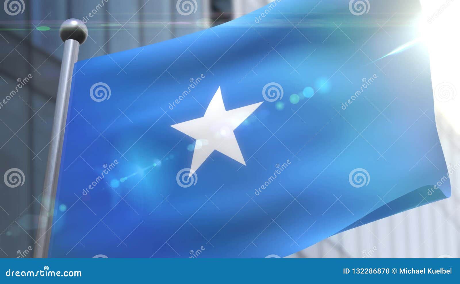 Waving Flag of Somalia Animation Stock Footage - Video of animation ...