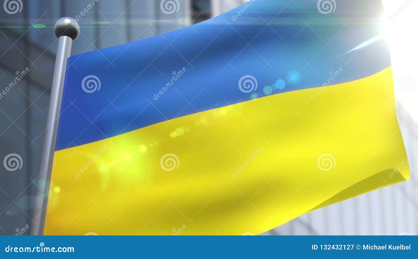 Waving Flag of Ukraine Animation Stock Video - Video of flag, patriotic ...