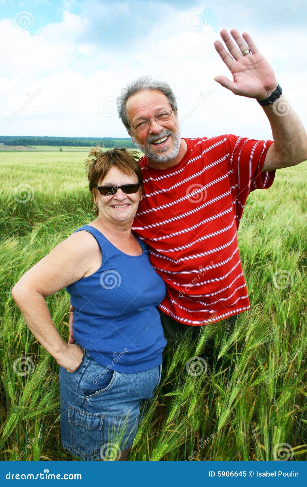 Waving goodbye stock image. Image of standing, fields - 5906645