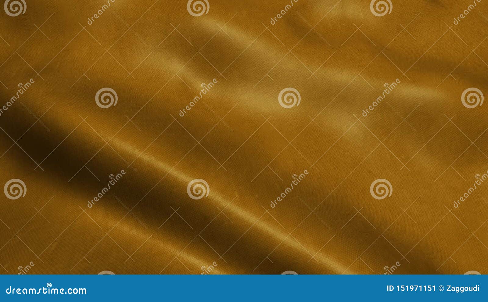 Waving Orange Flag Seamless Loop Animation Stock Video - Video of ...