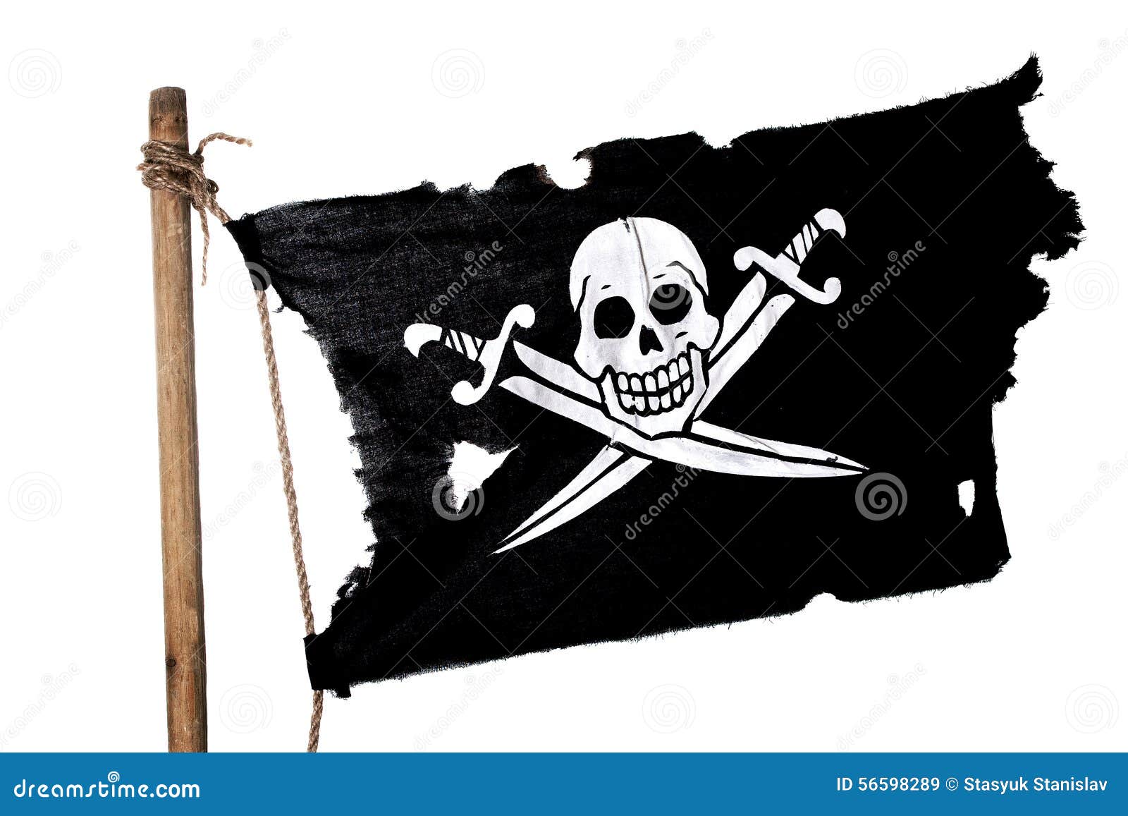Pirate Flag Royalty-Free Stock Image | CartoonDealer.com #1092250