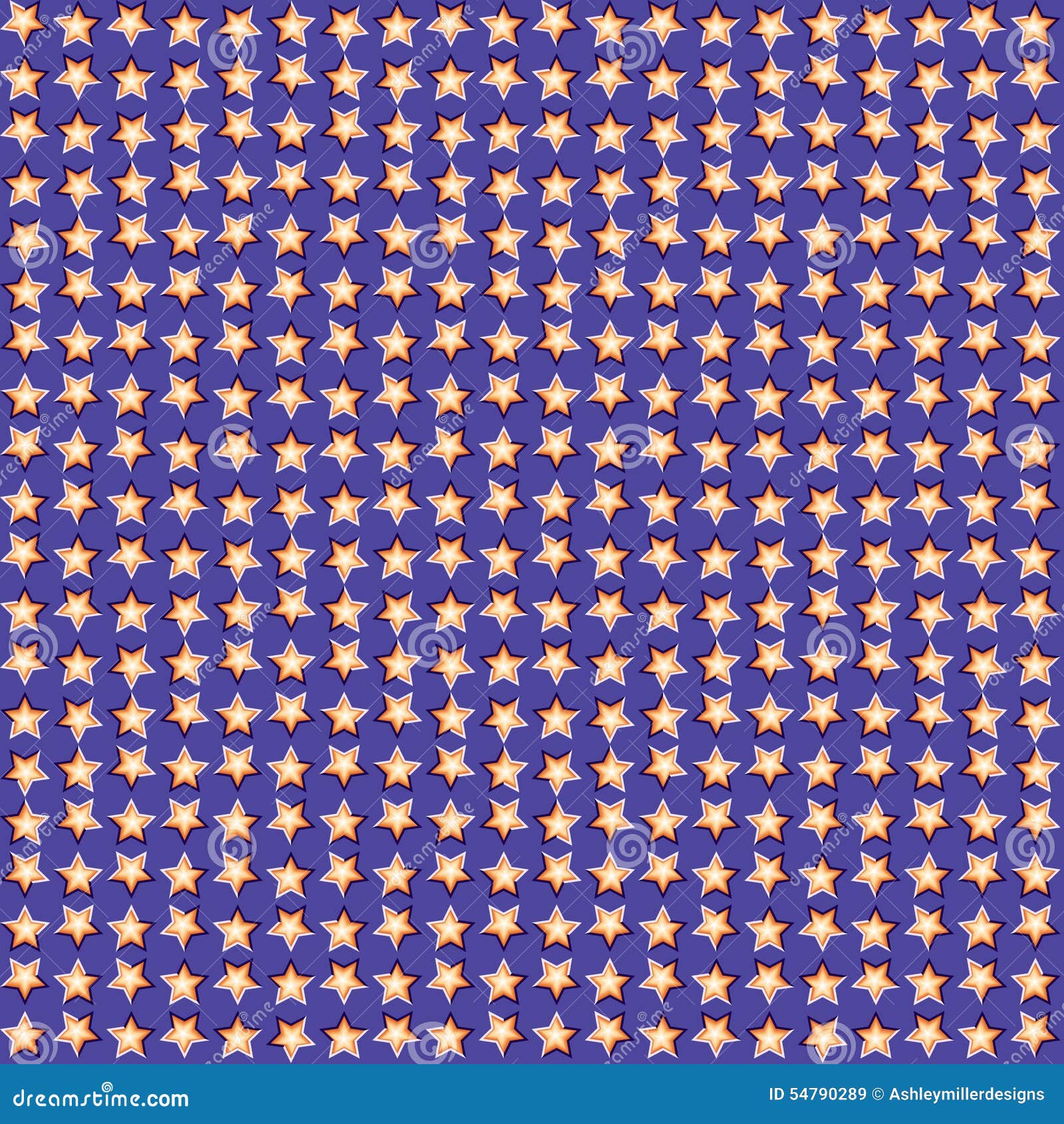 Waving Stars Optical Illusion Seamless Pattern Stock Vector ...