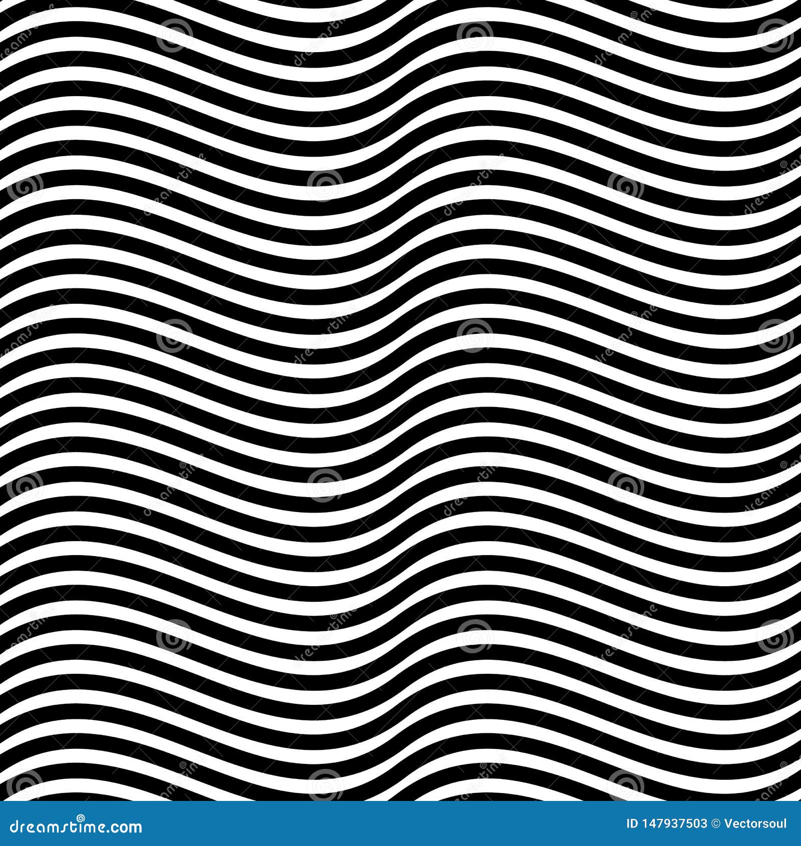 Waving, Wavy Vertical Lines Pattern / Texture, Simple Geometric Element ...