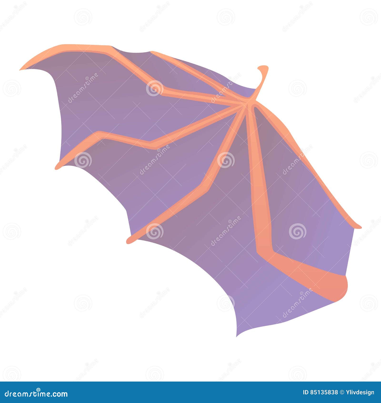 Waving Wing Icon, Cartoon Style Stock Vector - Illustration of flight ...