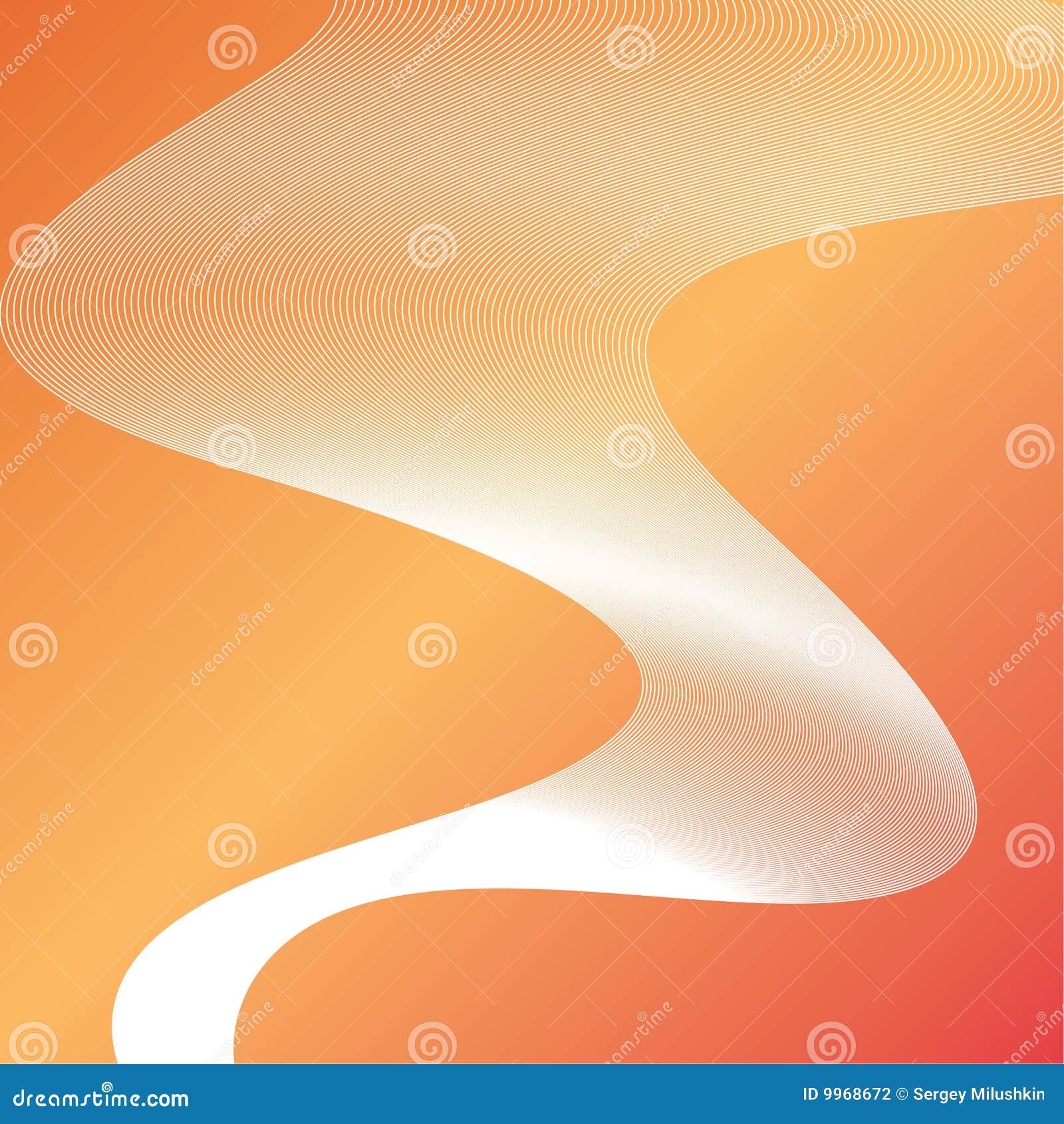 Wavy abstract background stock vector. Illustration of wave - 9968672