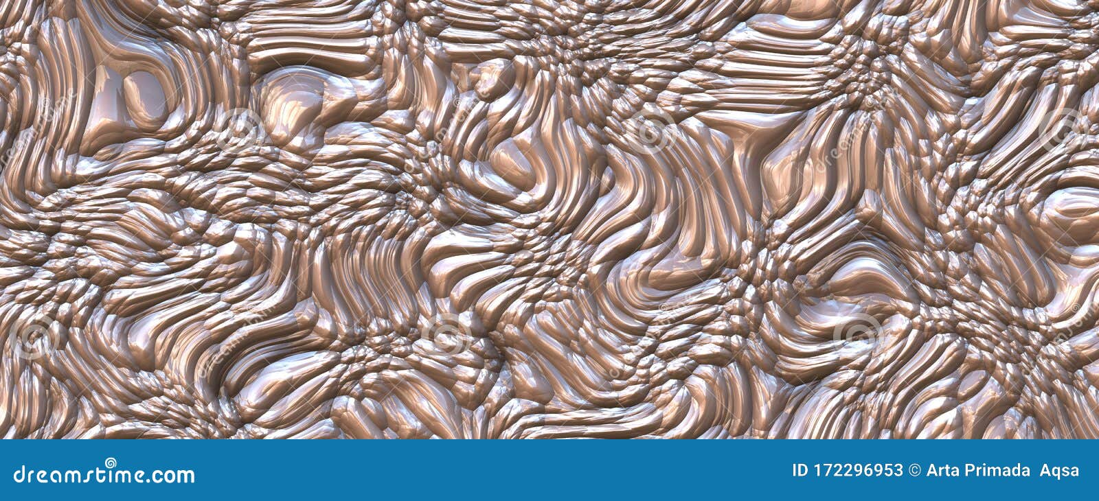 Wavy Abstract Metallic Rock Texture Background Stock Illustration ...