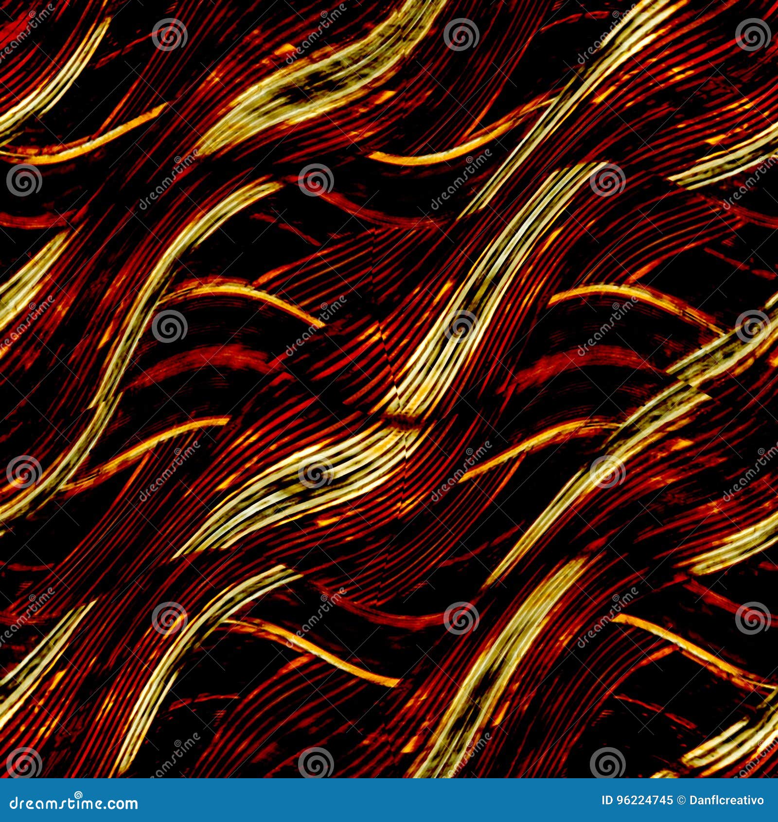 Wavy Abstract Seamless Pattern Texture Stock Illustration ...