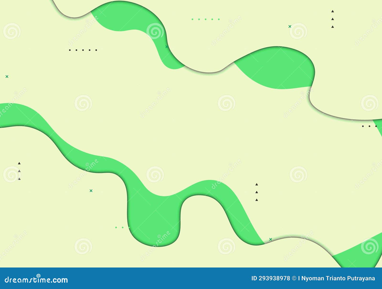 Wavy Background with Simple Style. Vector. Stock Vector - Illustration ...
