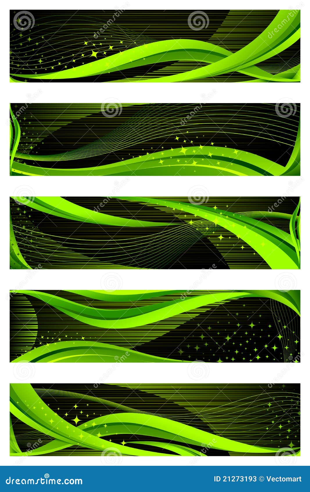 Wavy Banner stock vector. Illustration of curve, modern - 21273193