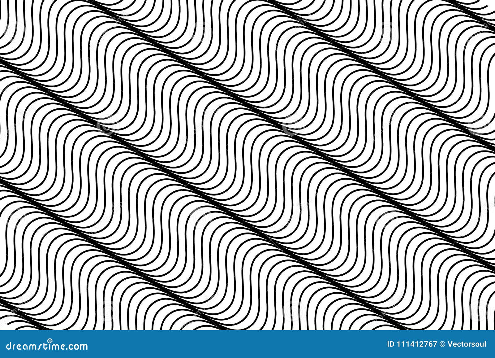 Wavy, Billowy, Flowing Lines Abstract Pattern. Waving Lines Text Stock ...