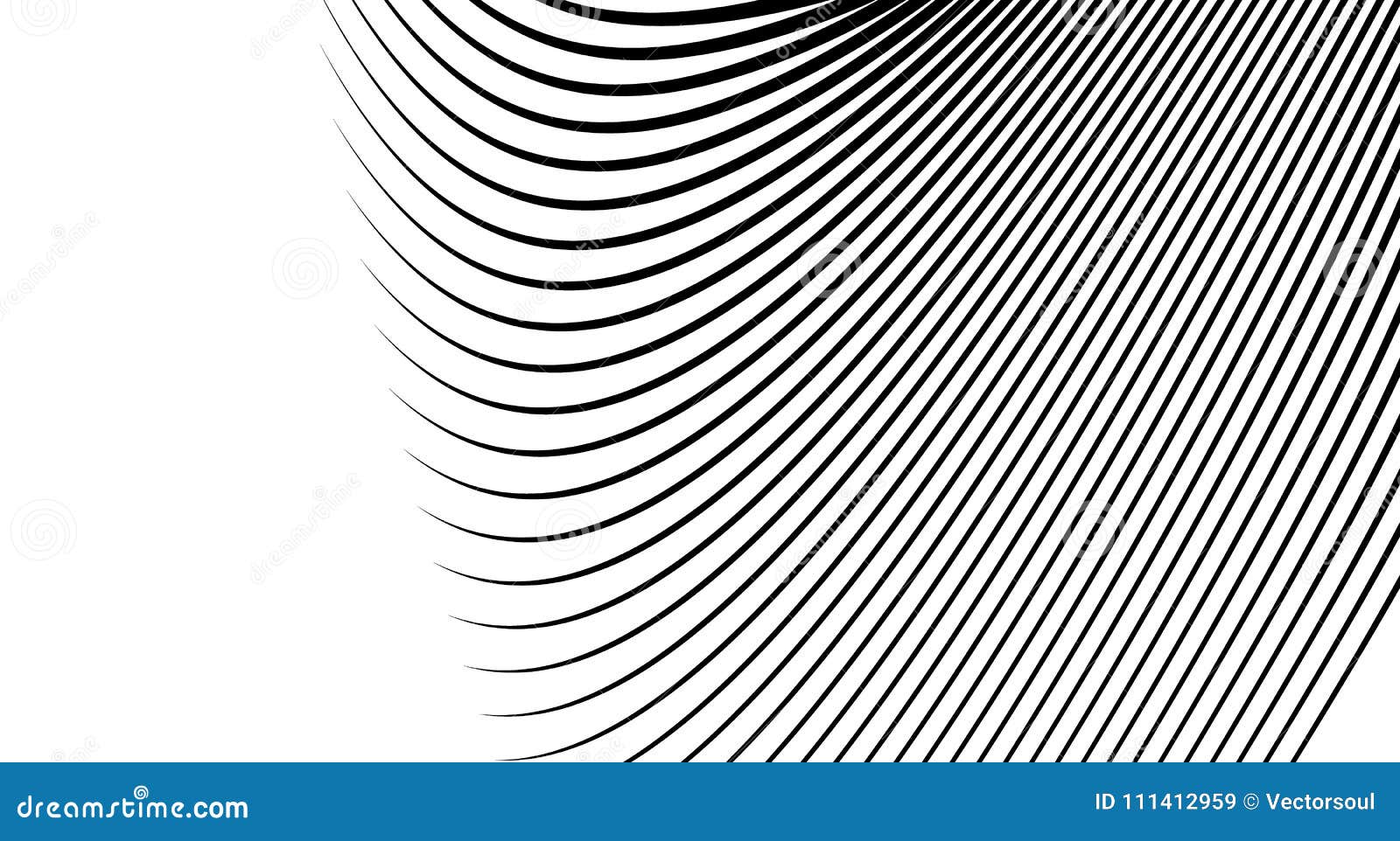 Wavy, Billowy, Flowing Lines Abstract Pattern. Waving Lines Text Stock ...