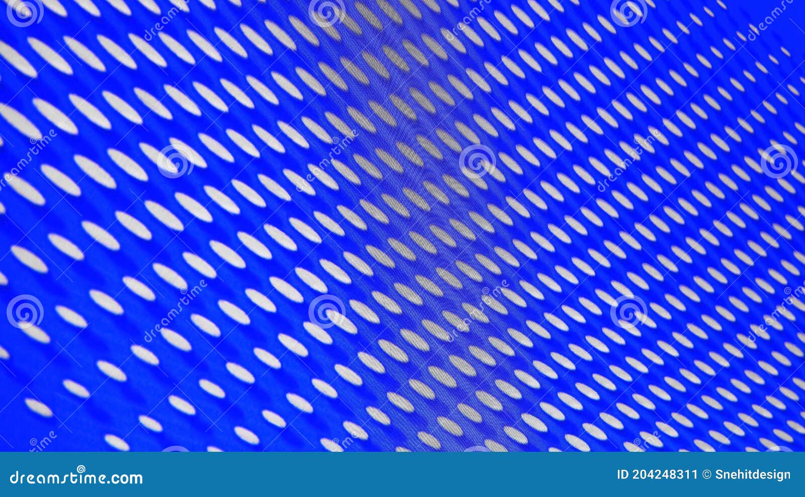 Wavy Blue LED Wall for Background Use Stock Image - Image of bright ...