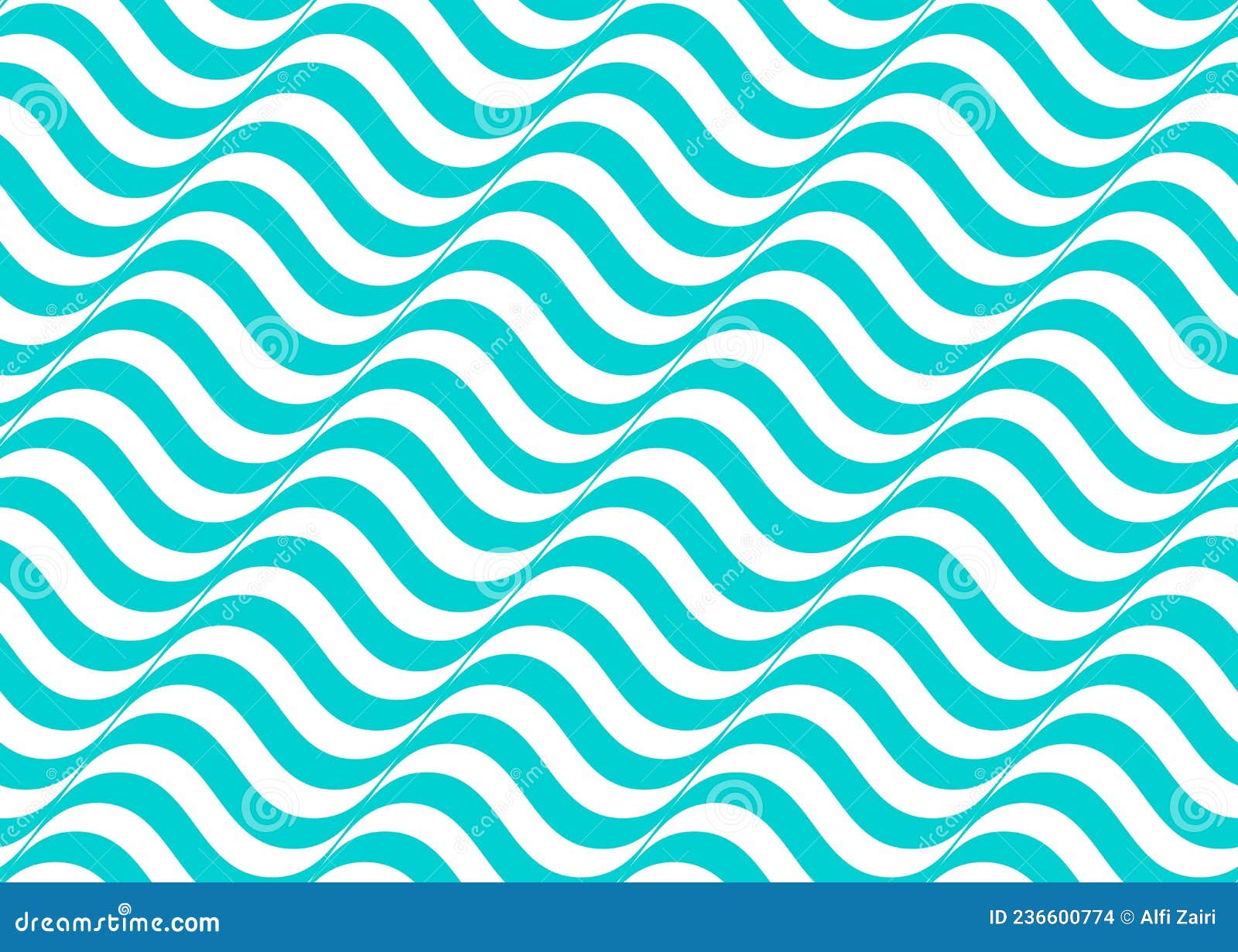 Wavy Blue Pattern for Fabric, Background, and Wallpaper Stock Vector ...