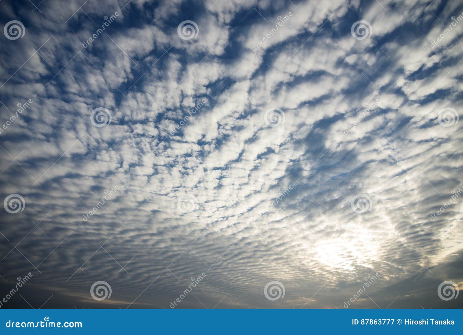 Wavy clouds stock image. Image of cloud, scenery, blue - 87863777