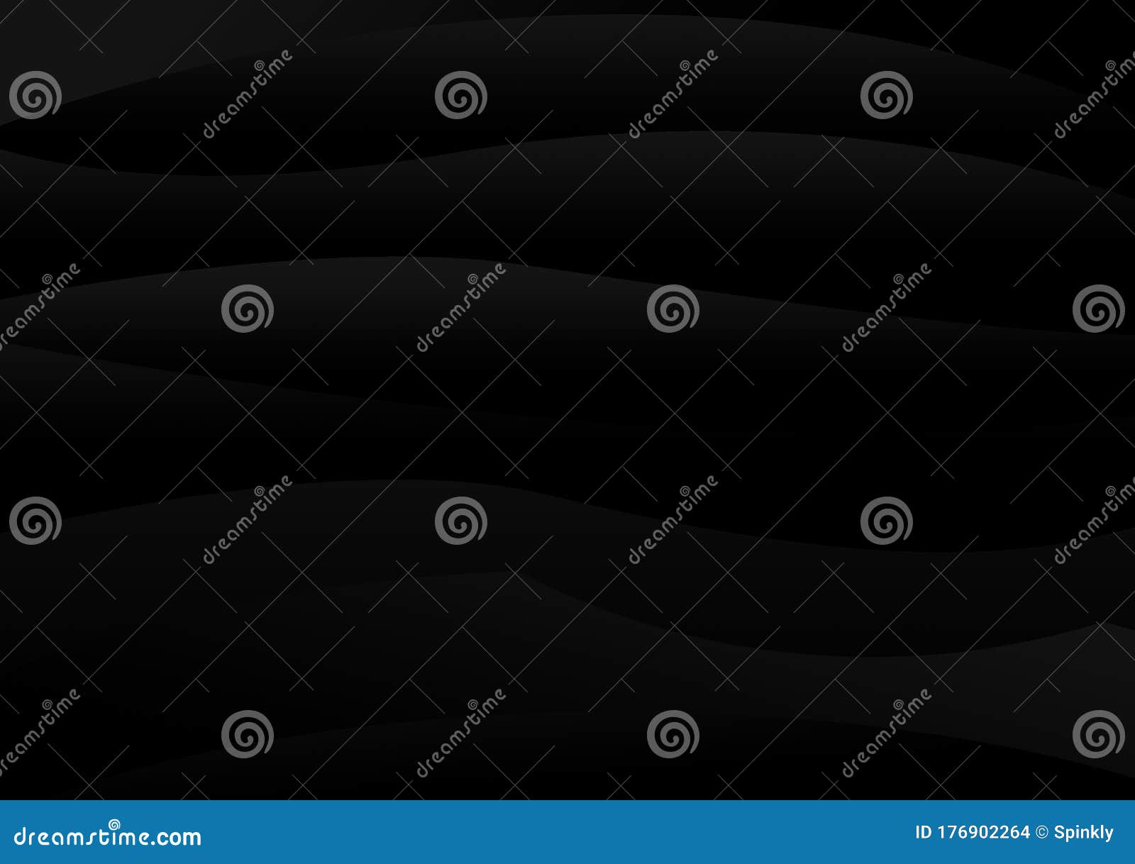 Wavy Curved Lines Black Patterns Background Stock Illustration ...