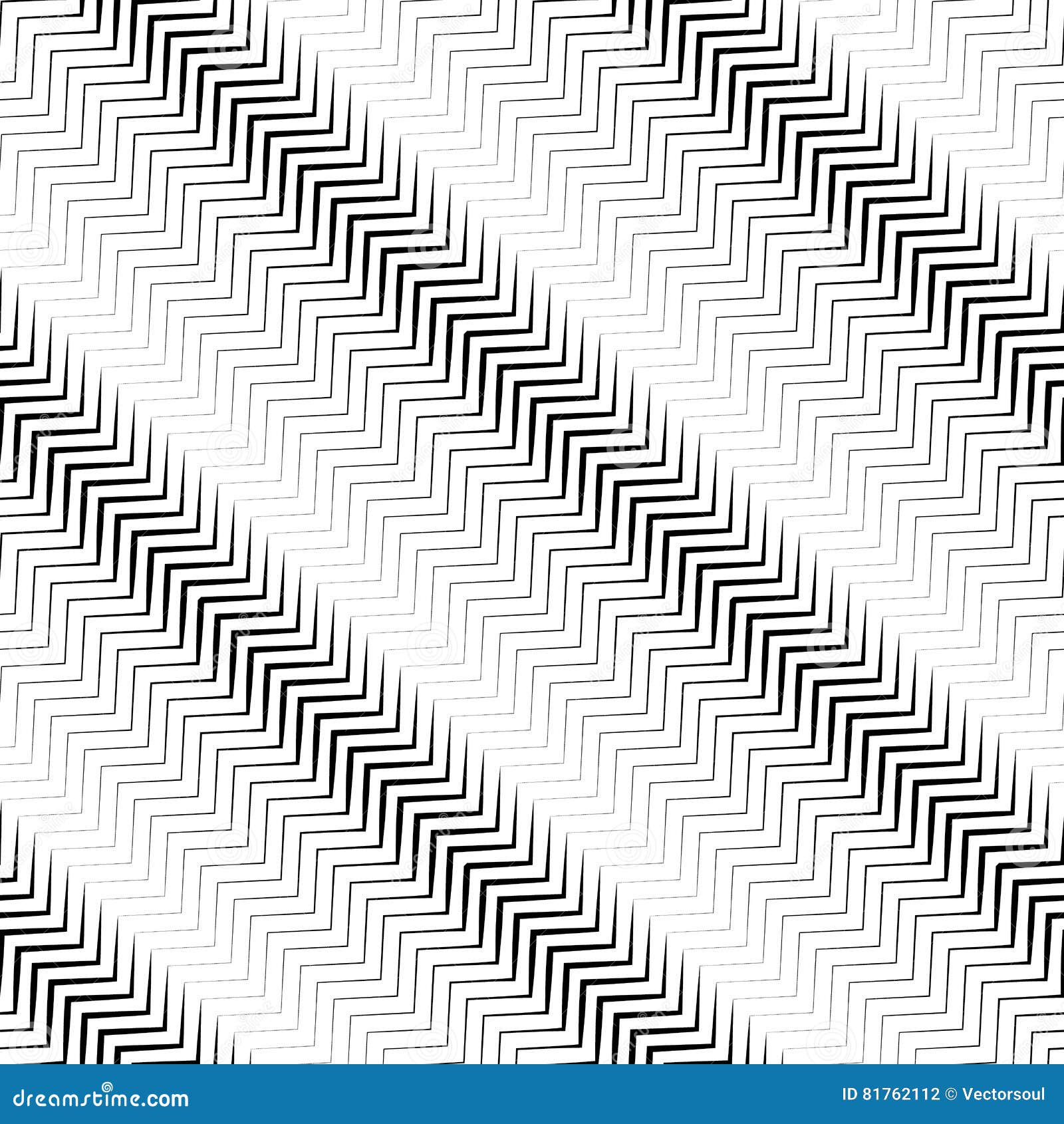Wavy Diagonal Parallel Lines. Seamless, Repeatable Monochrome Pa Stock ...