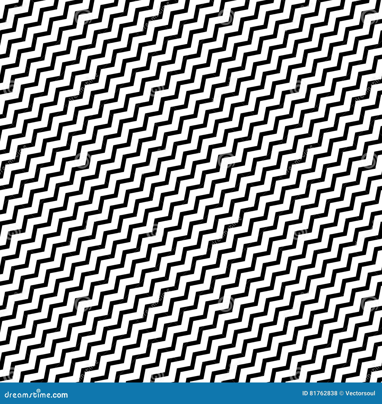 Wavy Diagonal Parallel Lines. Seamless, Repeatable Monochrome Pa Stock ...