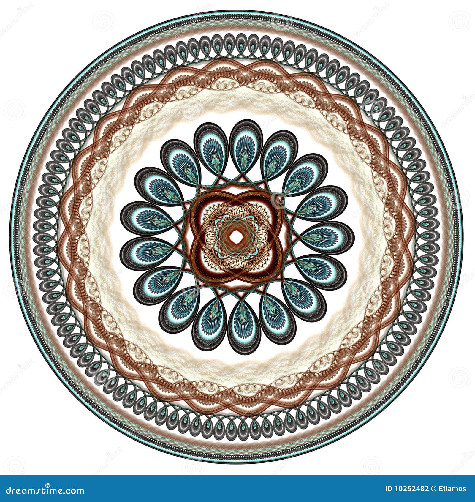 Wavy disc stock illustration. Illustration of circular - 10252482