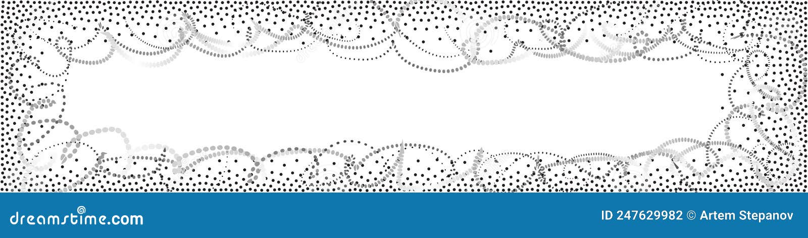 Wavy Dot Line Pattern stock vector. Illustration of pattern - 247629982