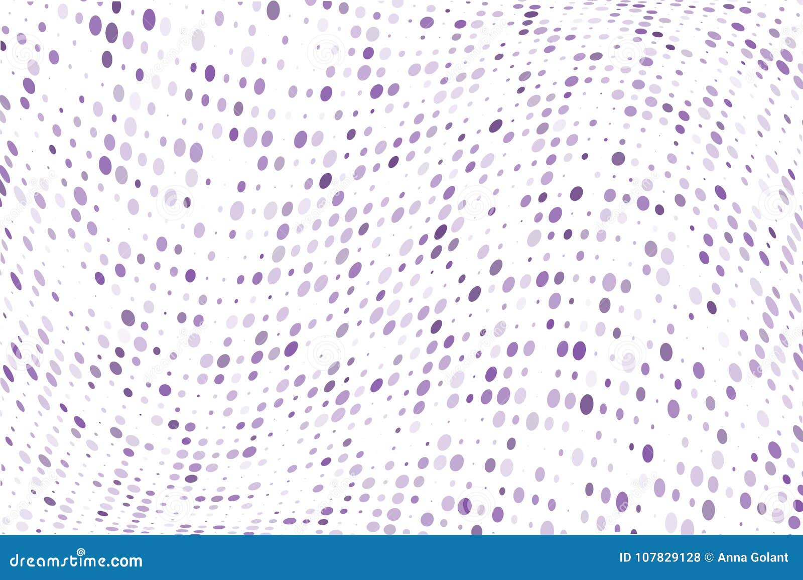 Wavy Dotted Pattern with Circles, Dots, Point Small and Large Scale ...
