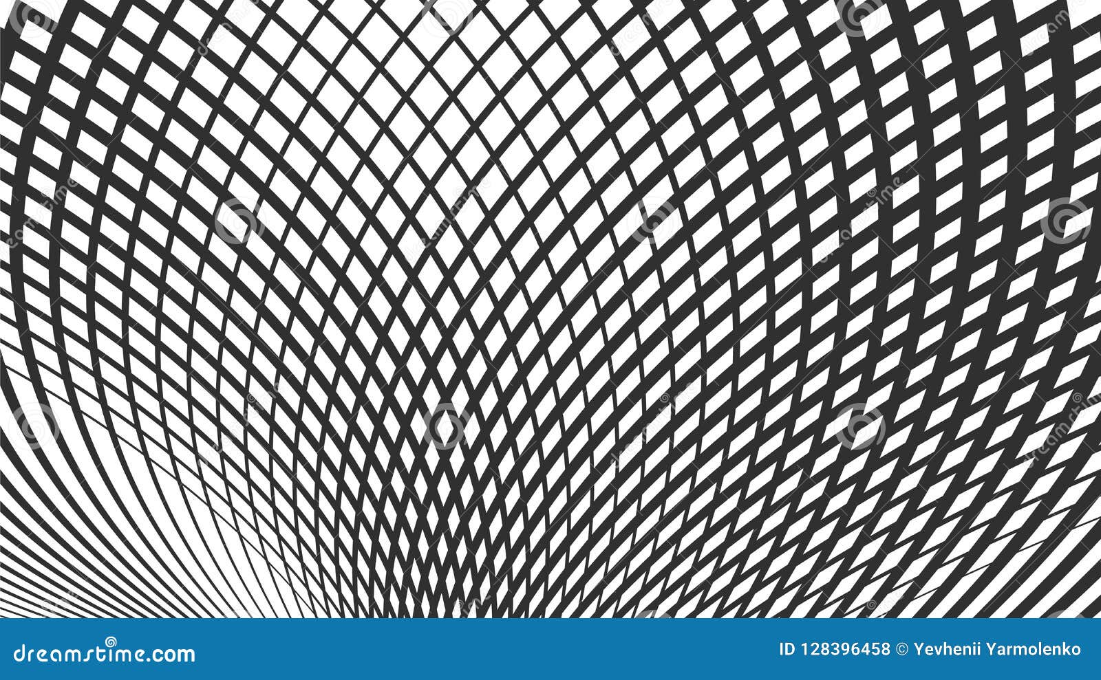 Wavy Flowing Lines Abstract Pattern. Wave Grid Pattern of Lines. EPS10 ...