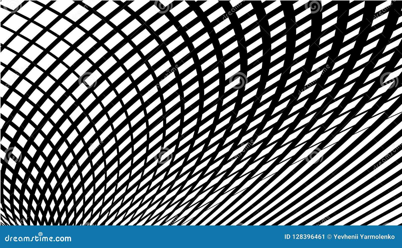 Wavy Flowing Lines Abstract Pattern. Wave Grid Pattern of Lines. EPS10 ...