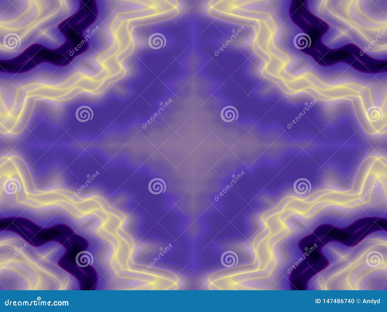 Wavy frame outline pretty stock illustration. Illustration of artistic ...