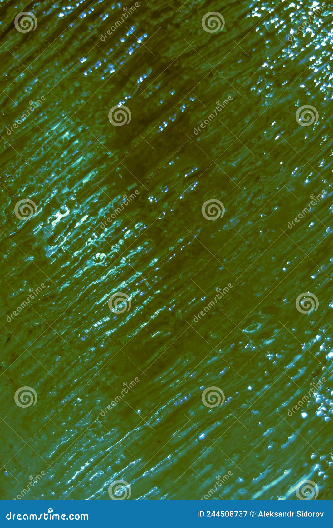 Wavy Glass Surface. Abstraction. the Texture of the Screeded Surface ...