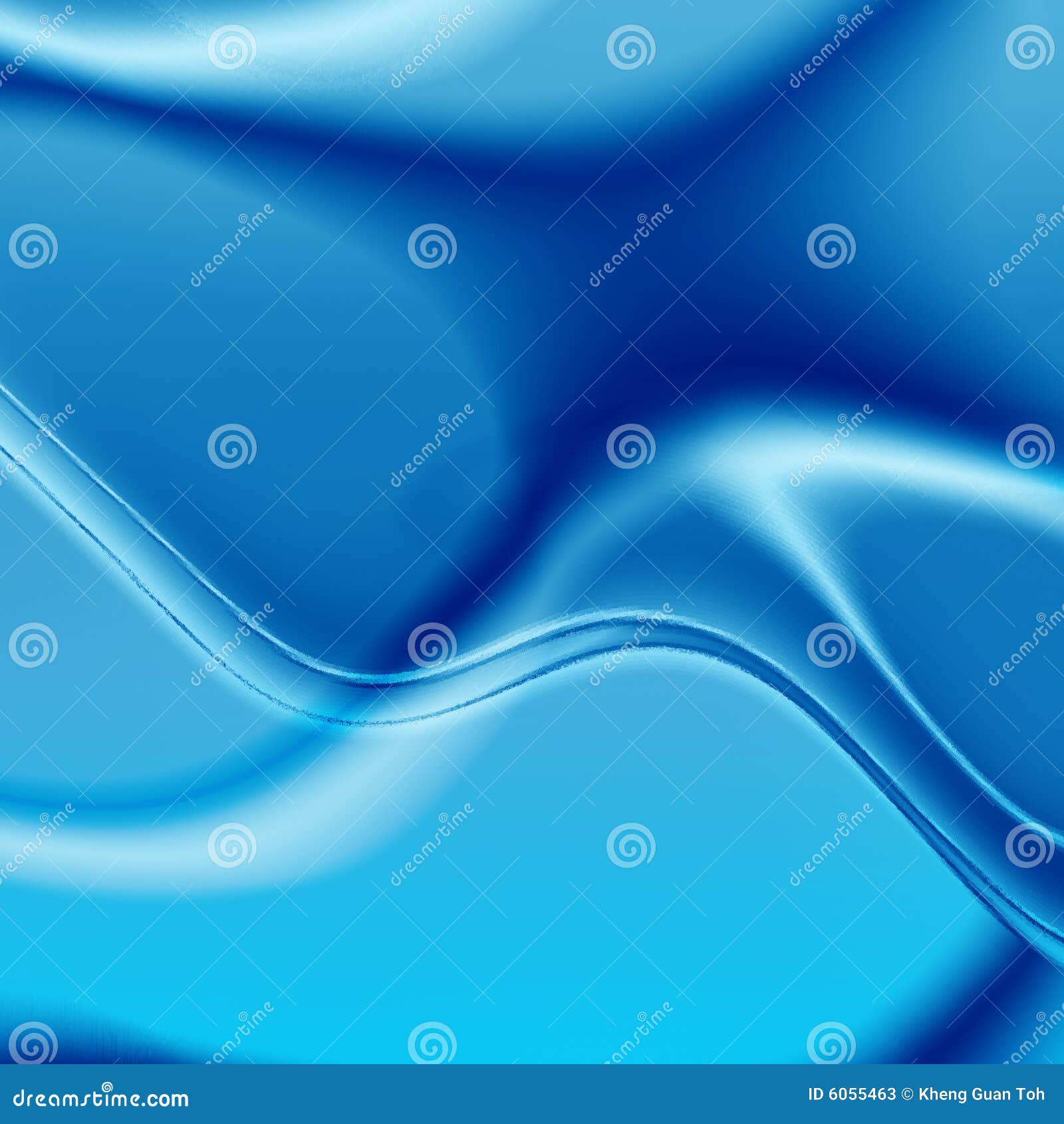 Wavy glowing colors stock illustration. Illustration of colours - 6055463