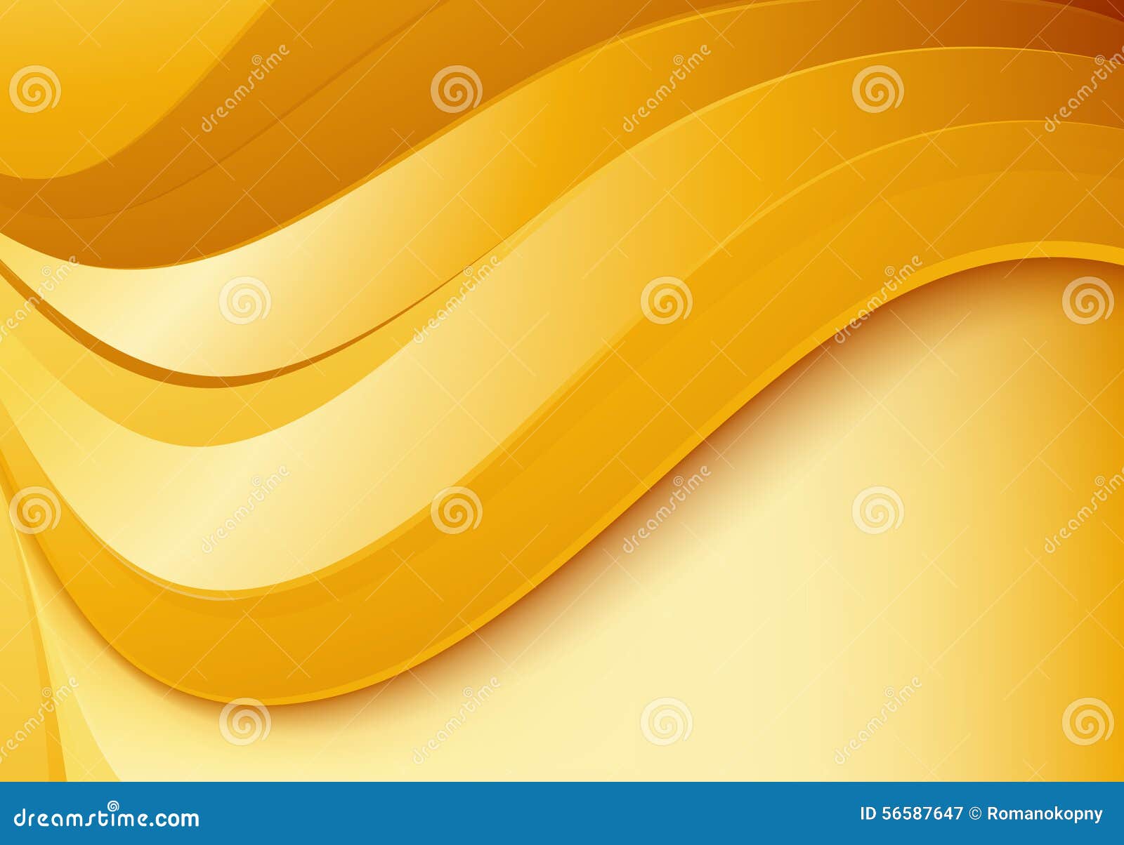 Wavy gold background stock vector. Illustration of gold - 56587647