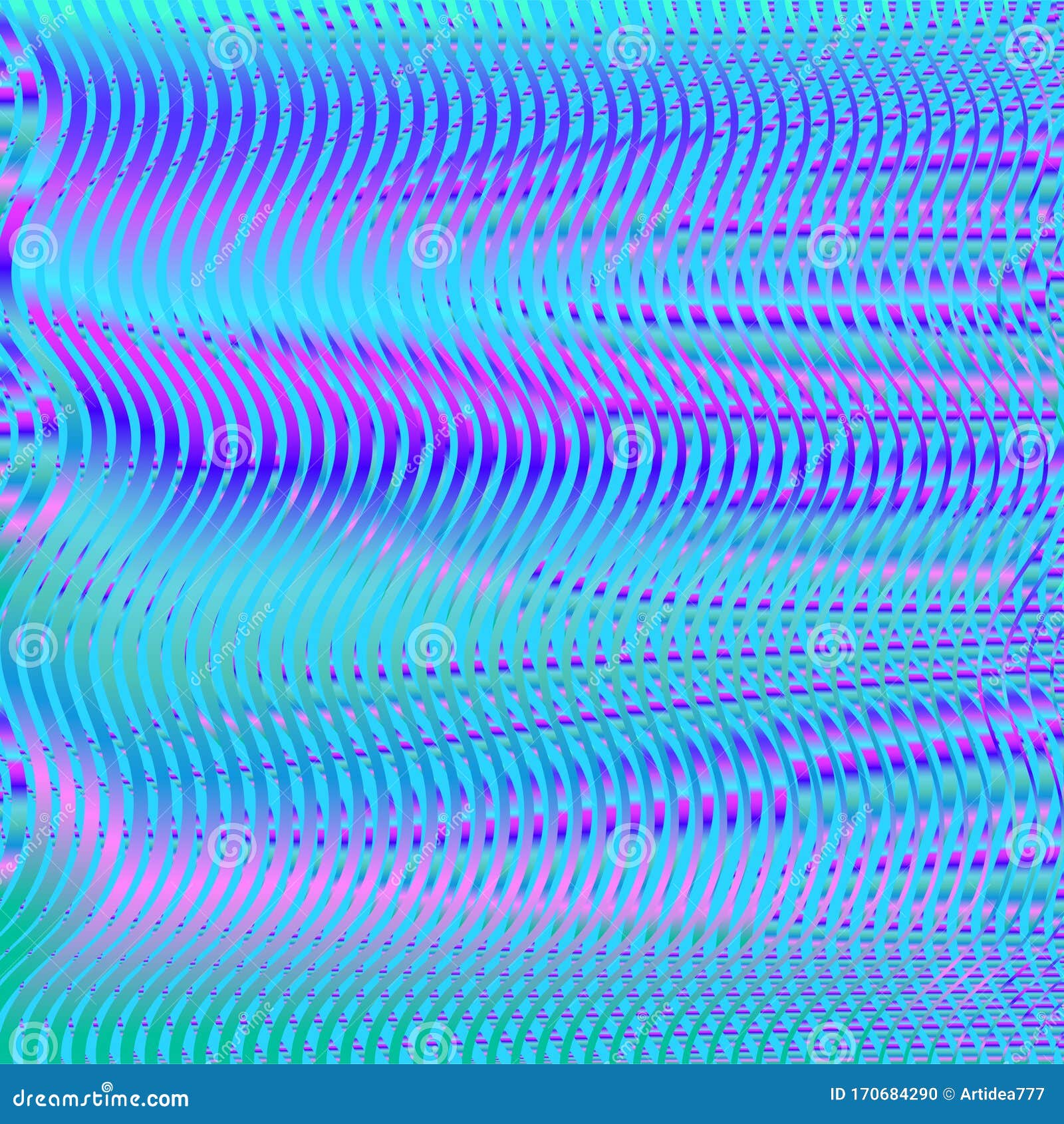 Wavy Gradient Light Blue Linear Optical Illusion Texture Stock Photo ...