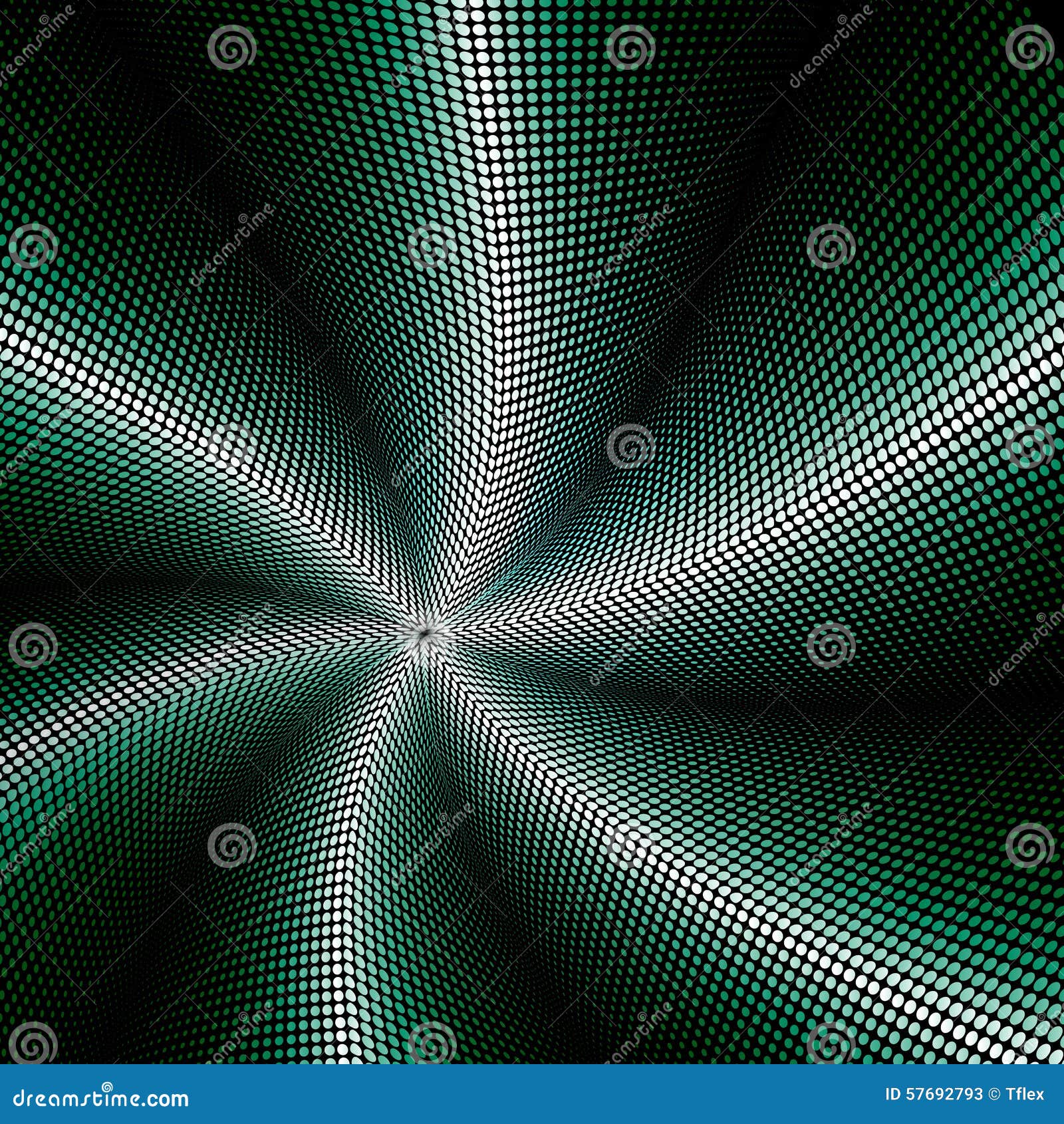 Wavy Halftone Abstract Background Stock Vector - Illustration of ...