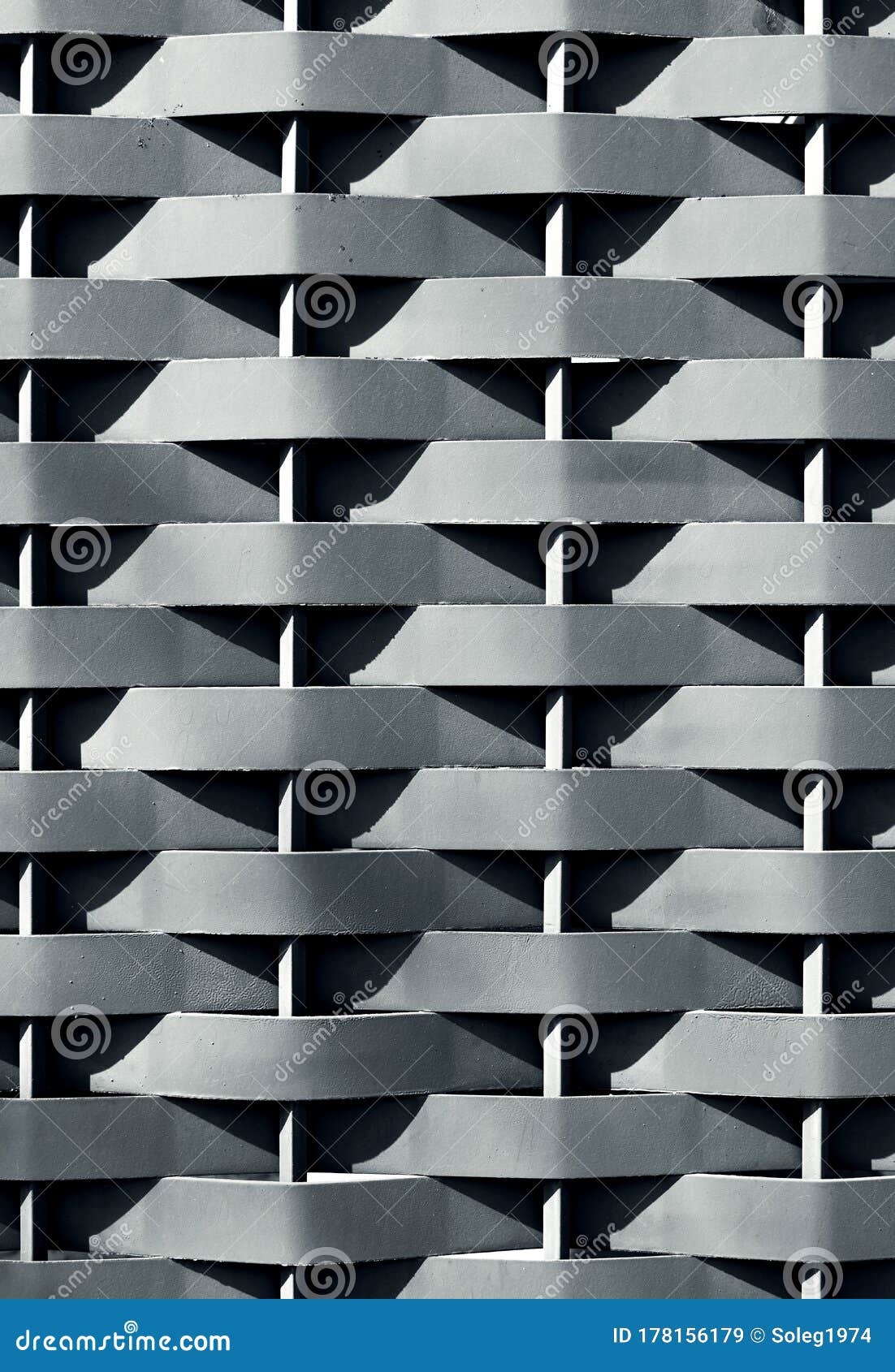 Wavy Iron Gray Pattern As Background or Texture Stock Image - Image of ...
