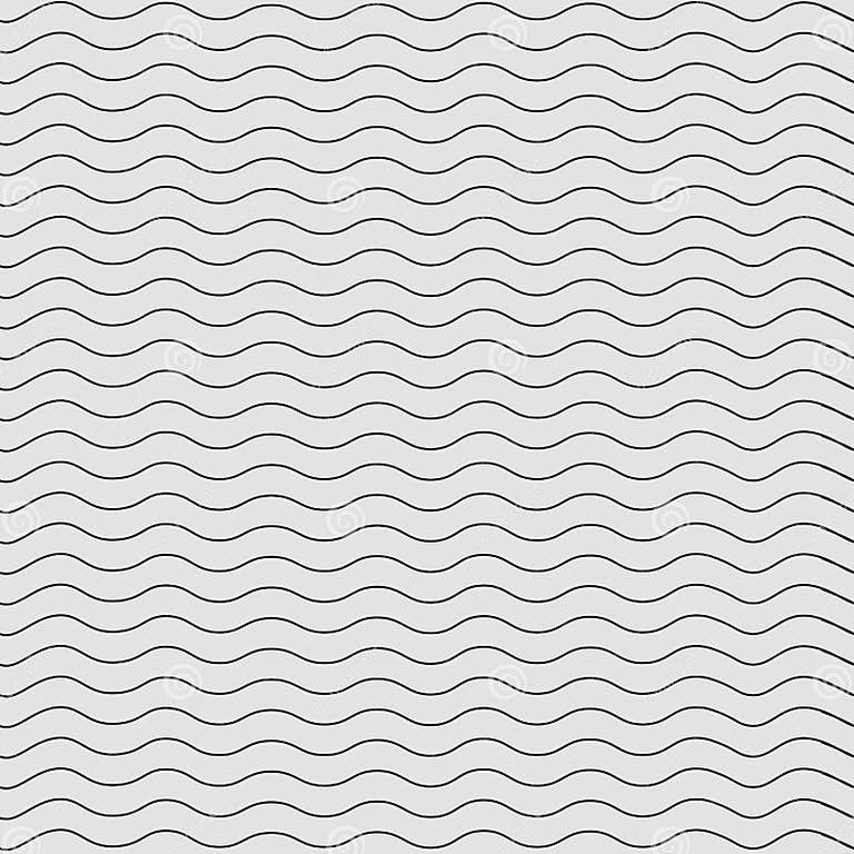 Wavy Line Pattern Vector Illustration. Wavy Line. Wavy Pattern ...