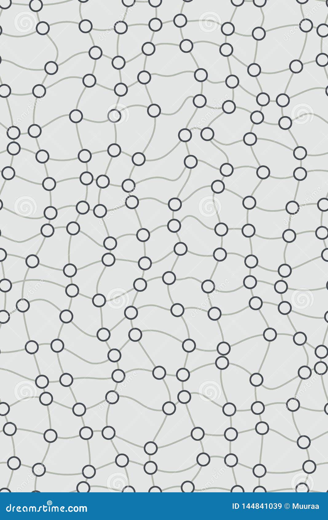 Wavy Linear Stripes with Dots Stock Illustration - Illustration of ...