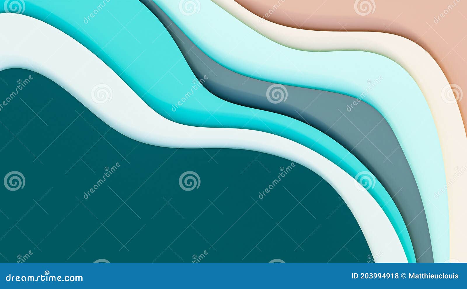Wavy Lines Abstract Background with Neutral Tones and with Copy Space ...