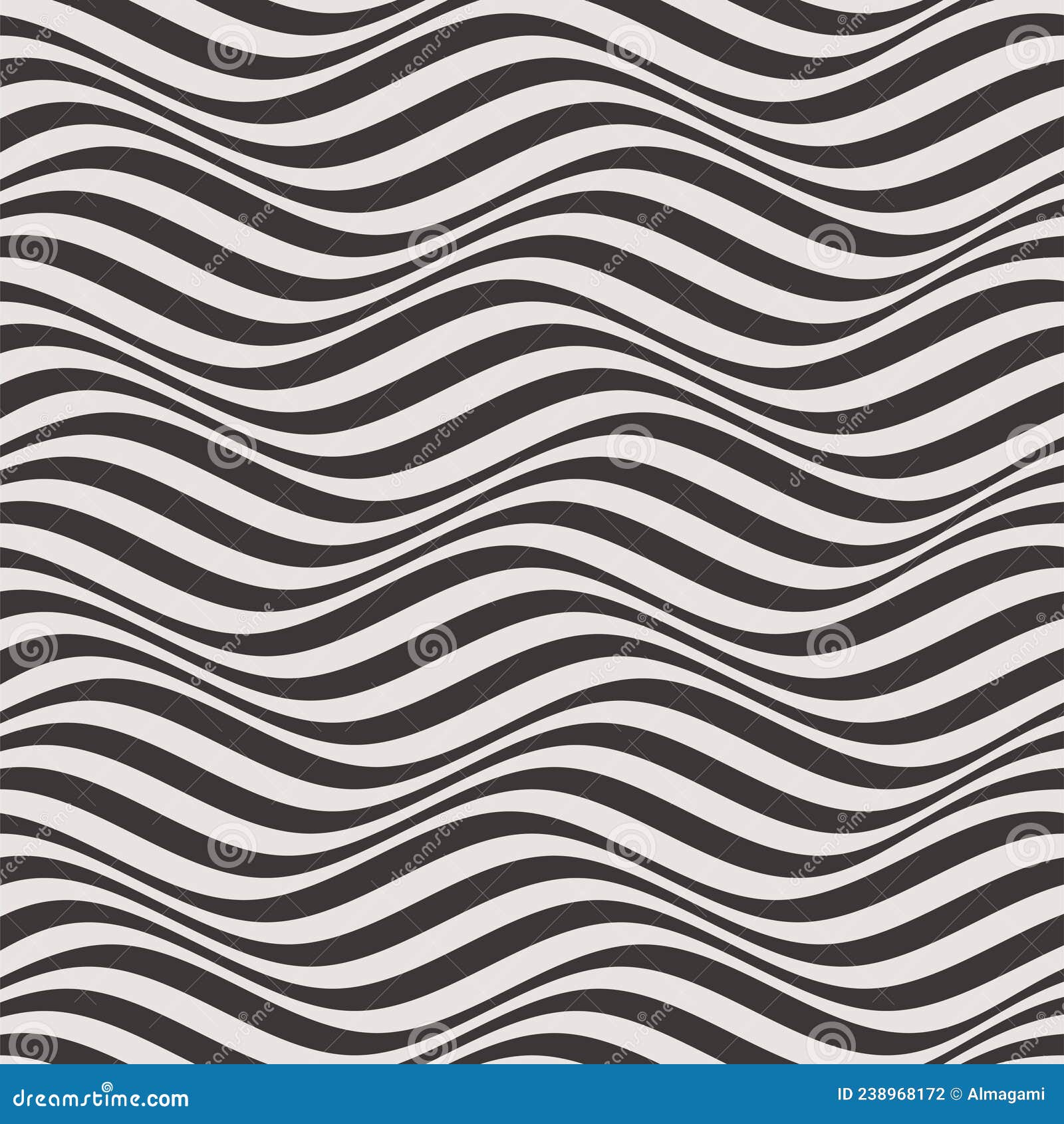 Wavy Lines Seamless Background Stock Vector - Illustration of curtains ...