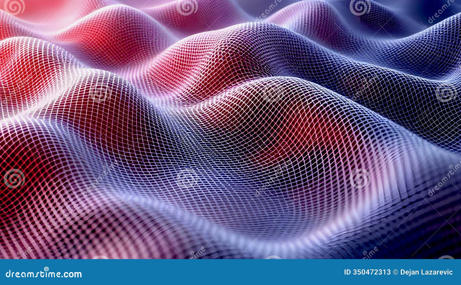 Wavy mesh structure stock illustration. Illustration of digital - 350472313