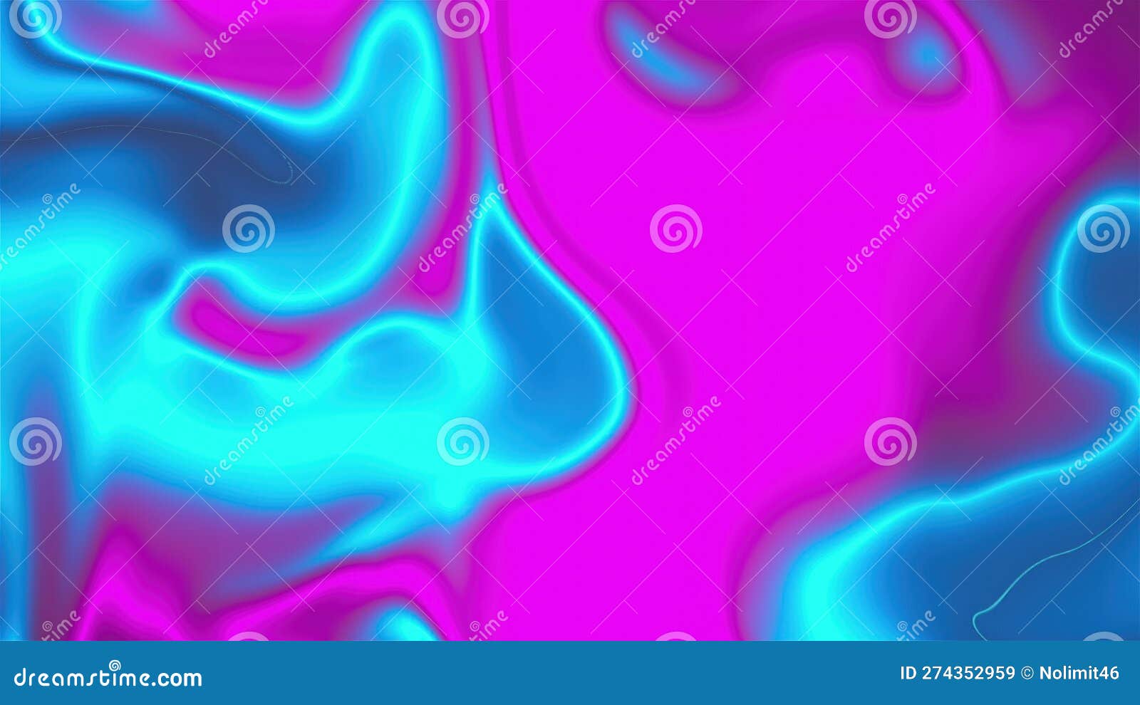 Wavy neon lines stock illustration. Illustration of futuristic - 274352959