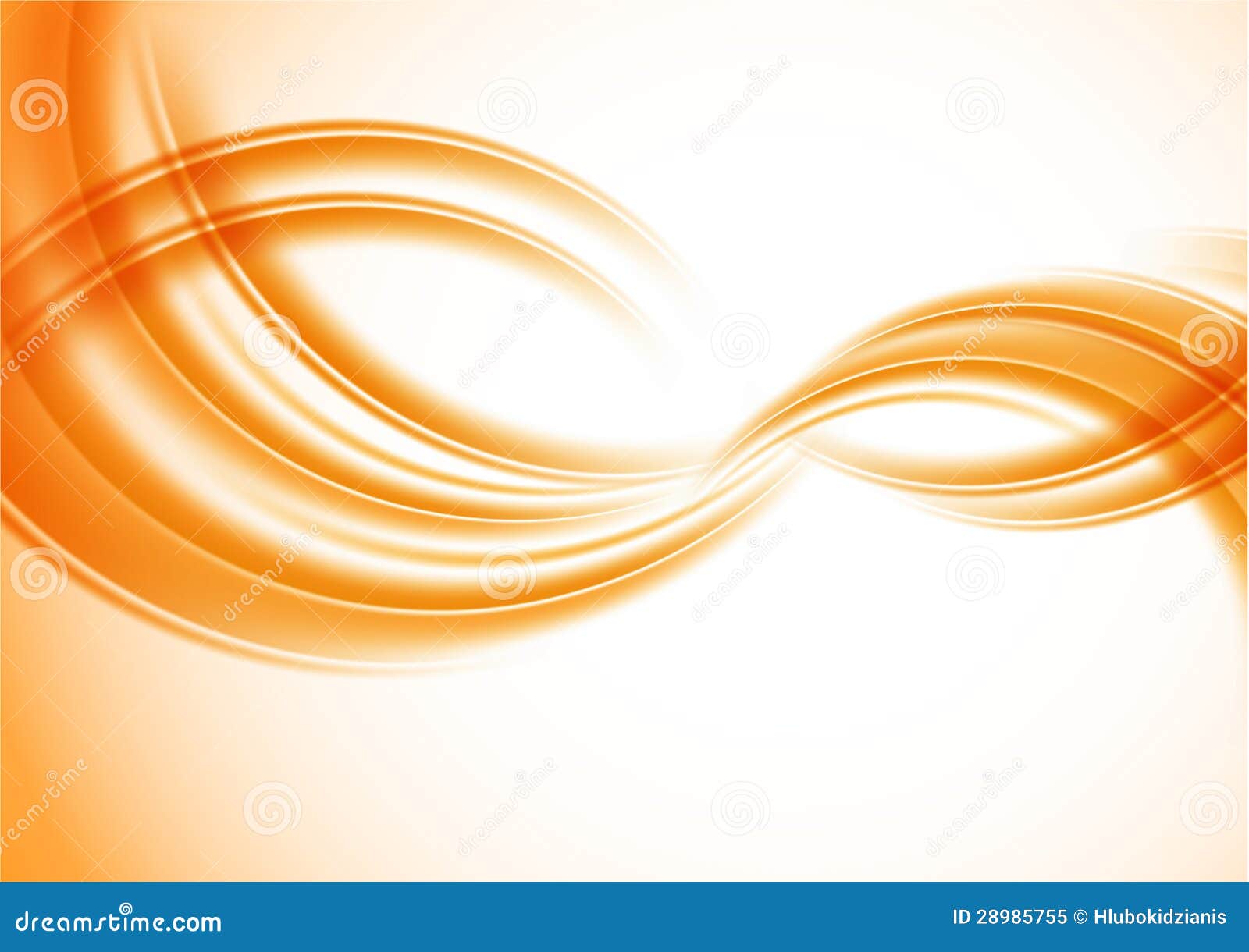 Wavy orange background stock vector. Illustration of line - 28985755