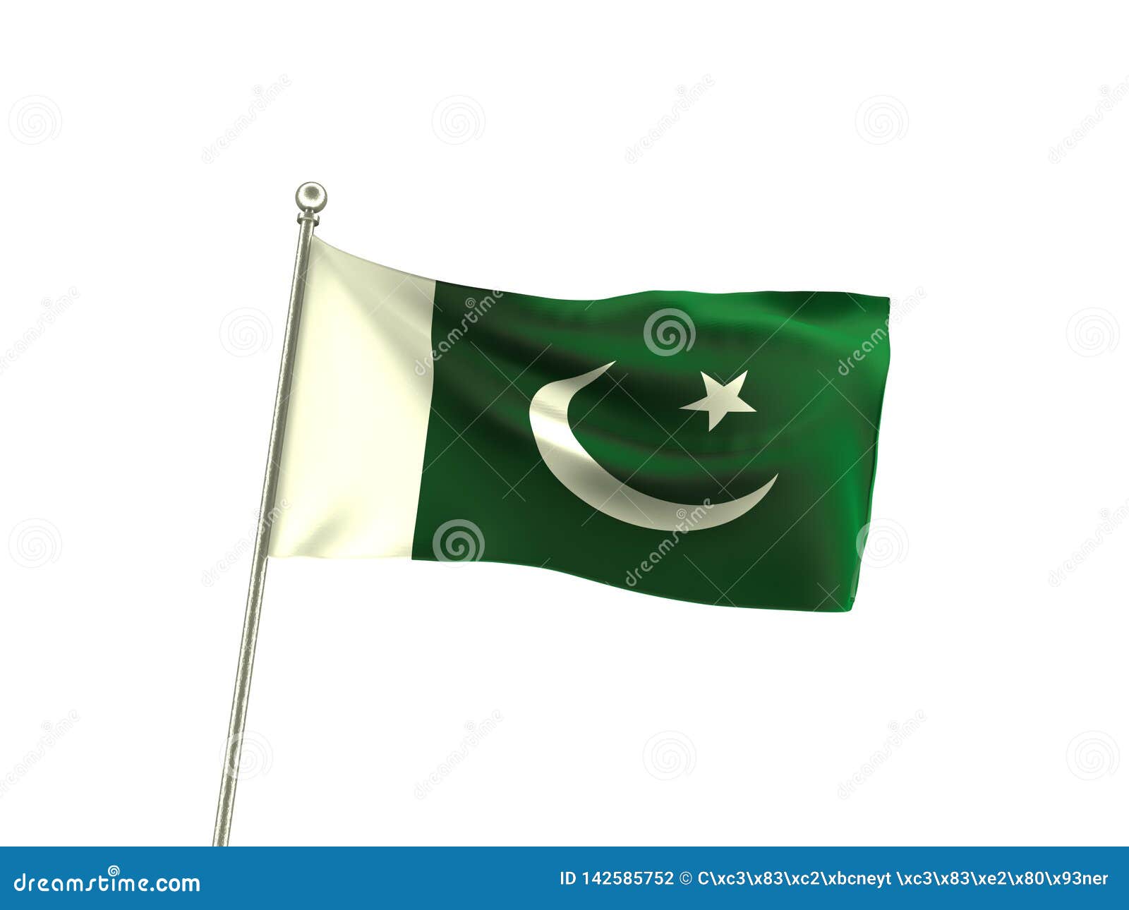 Pakistan Flag, National Flag, Modern Flag Stock Photography ...