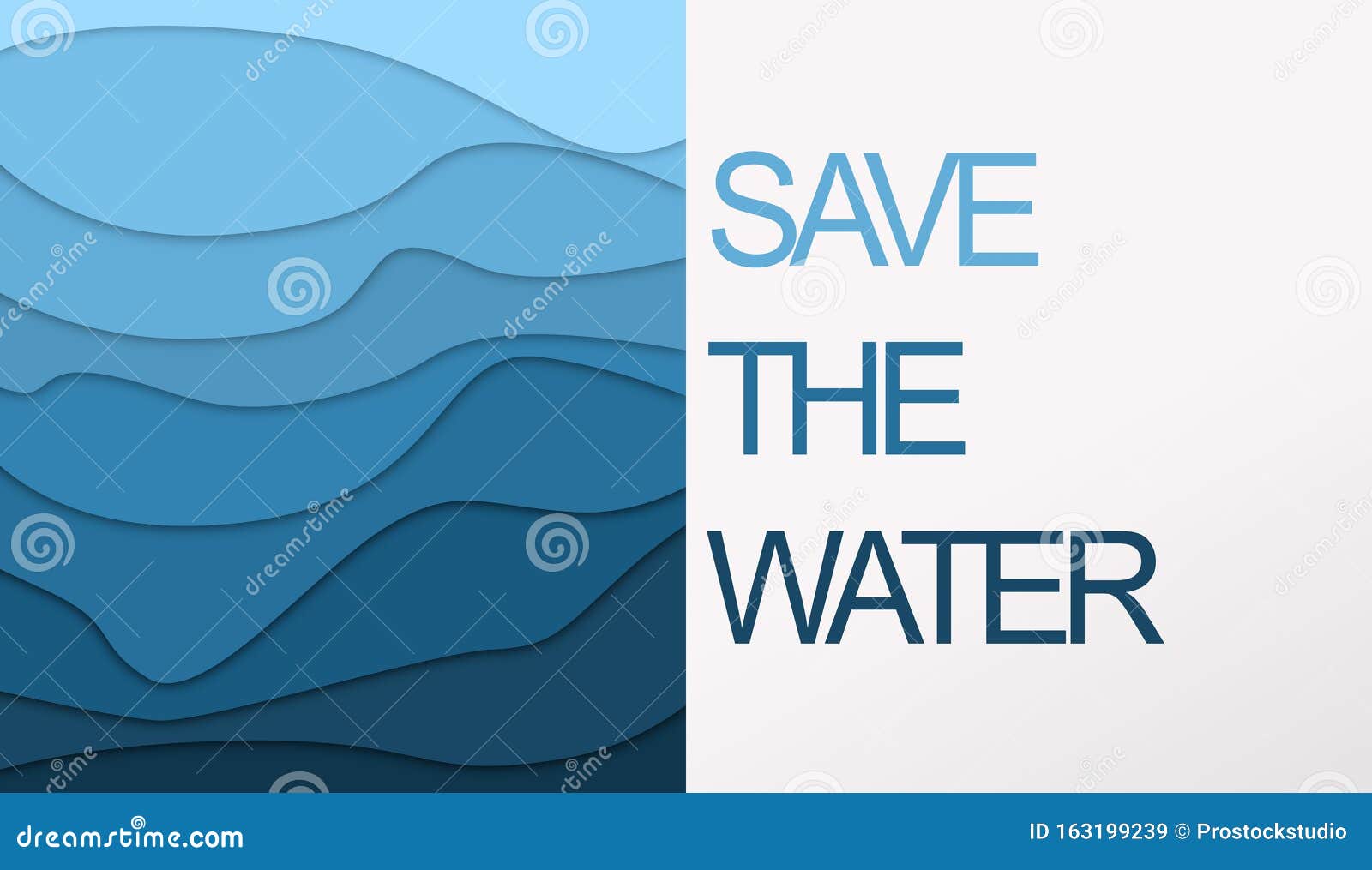 Composition Of Save Water Text On Placard Held By Water Drop, With ...