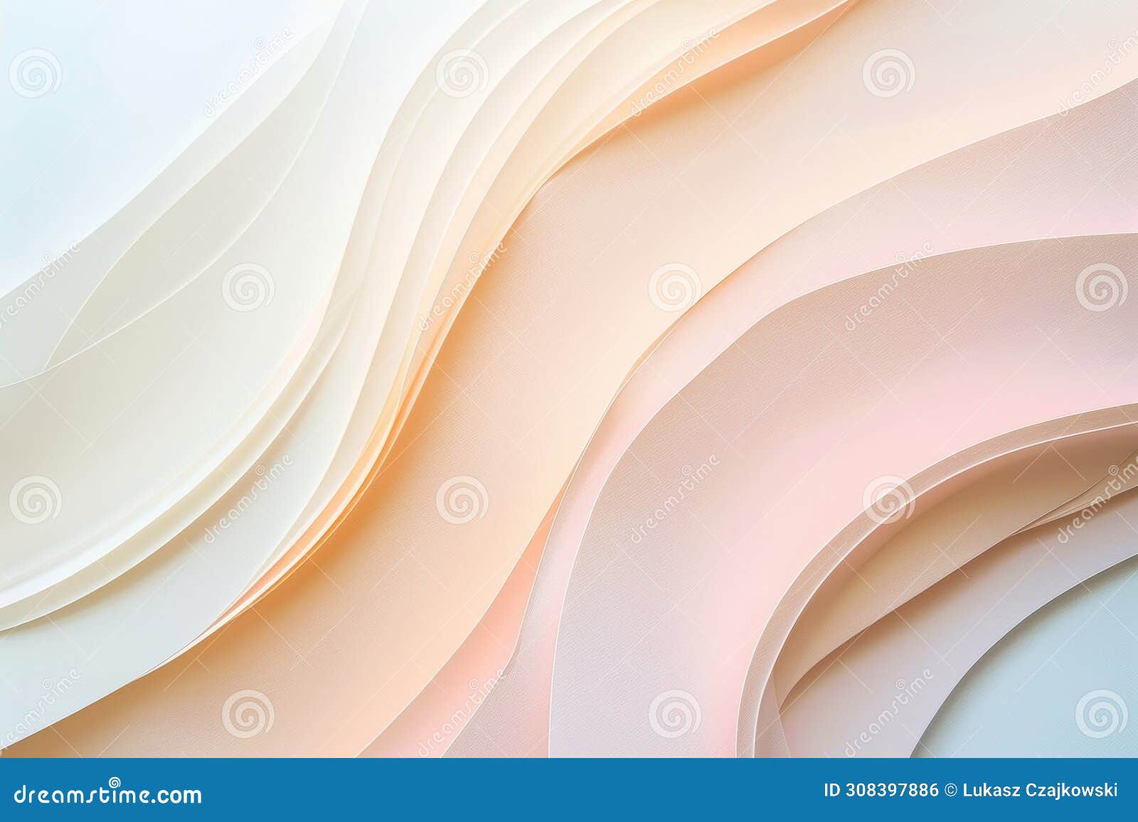 Wavy Paper Texture Background Generative Ai Stock Illustration ...