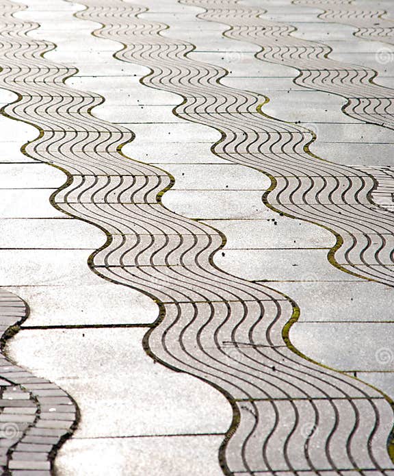 Wavy pattern stock image. Image of footpath, pathway - 18327695