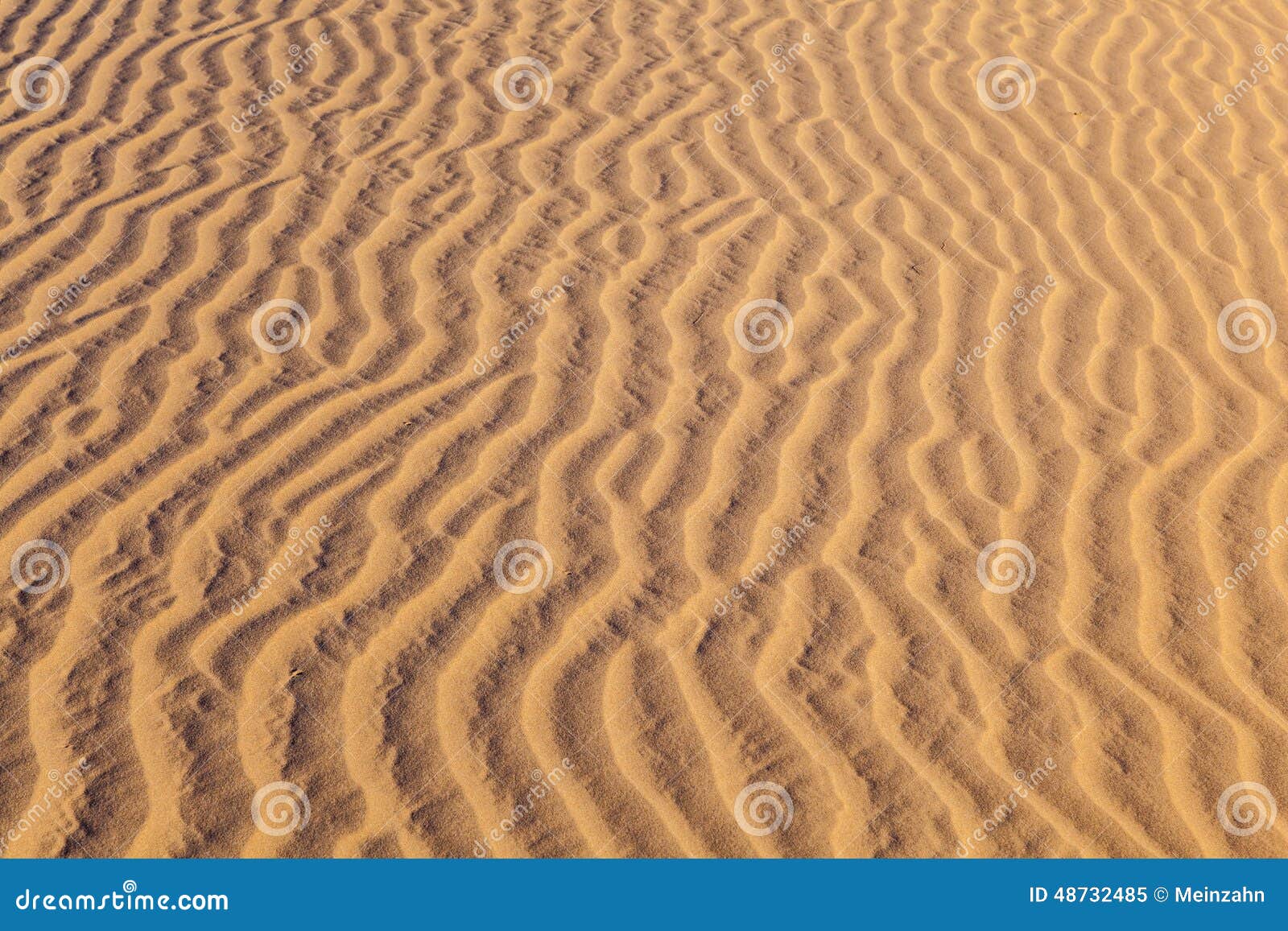 Wavy Pattern in Desert Sand Stock Image - Image of sand, natural: 48732485