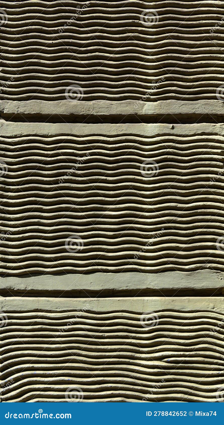 Wavy Pattern on Plastered Wall 5 Stock Photo - Image of line, wavy ...