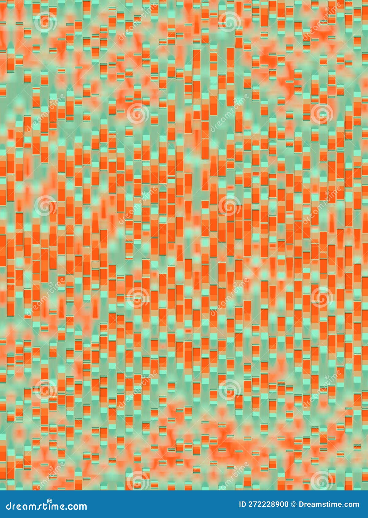 Wavy Pattern of Rectangular Multi Colored Stripes. Abstract Background ...