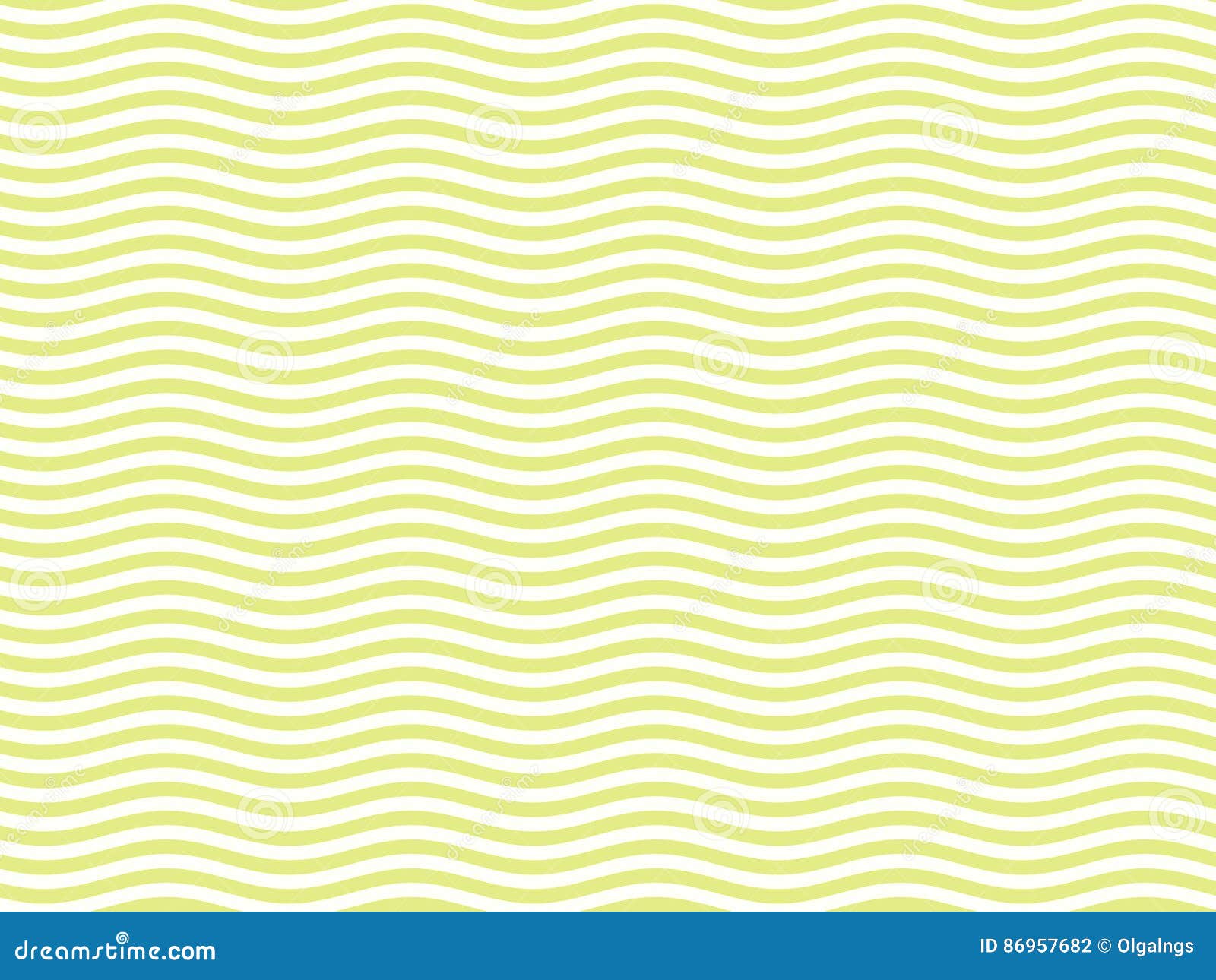Wavy Pattern of Yellow-green Color Stock Illustration - Illustration of ...
