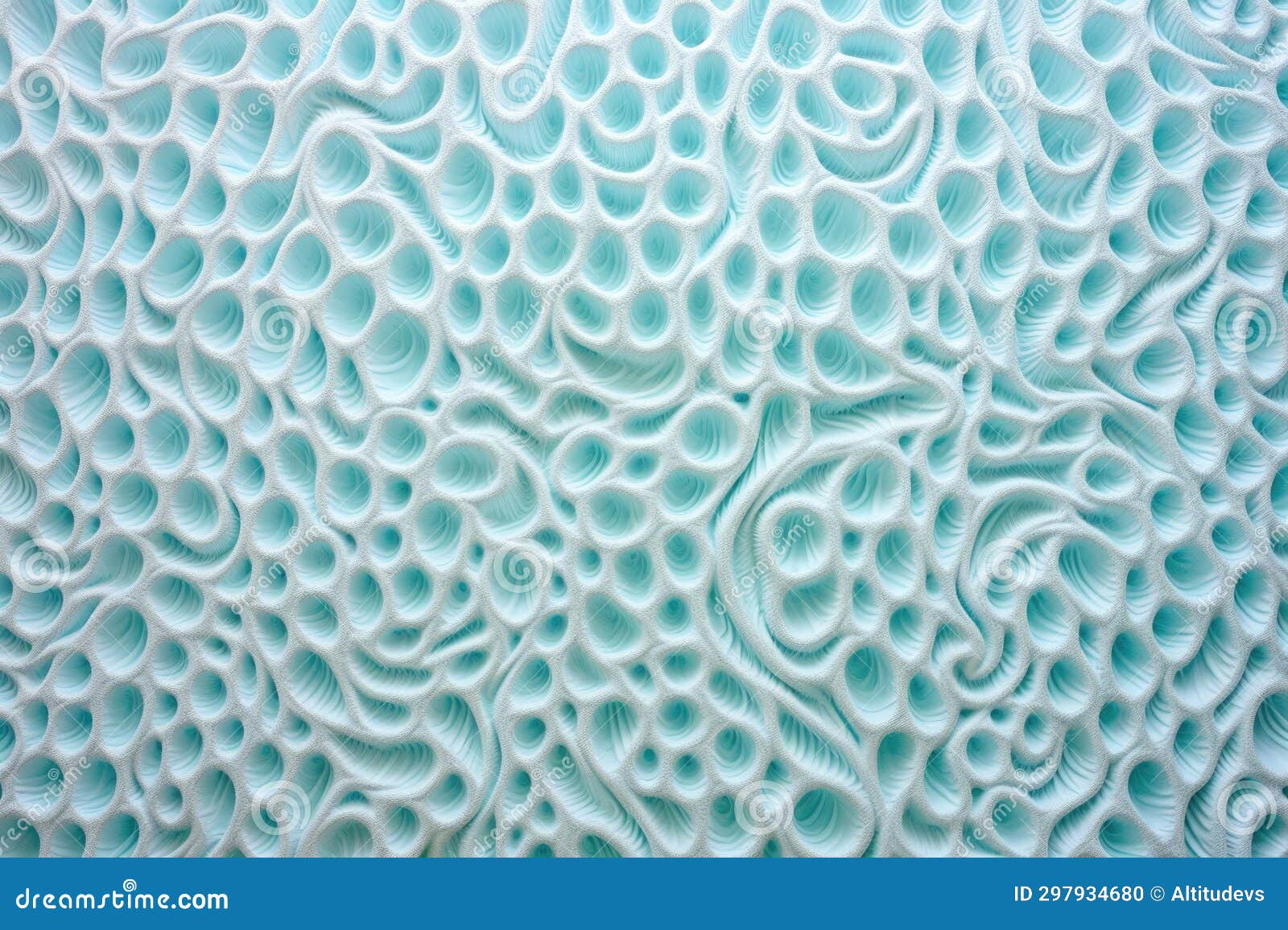Wavy Patterns on a Bubble-wrapped Surface Stock Photo - Image of ...